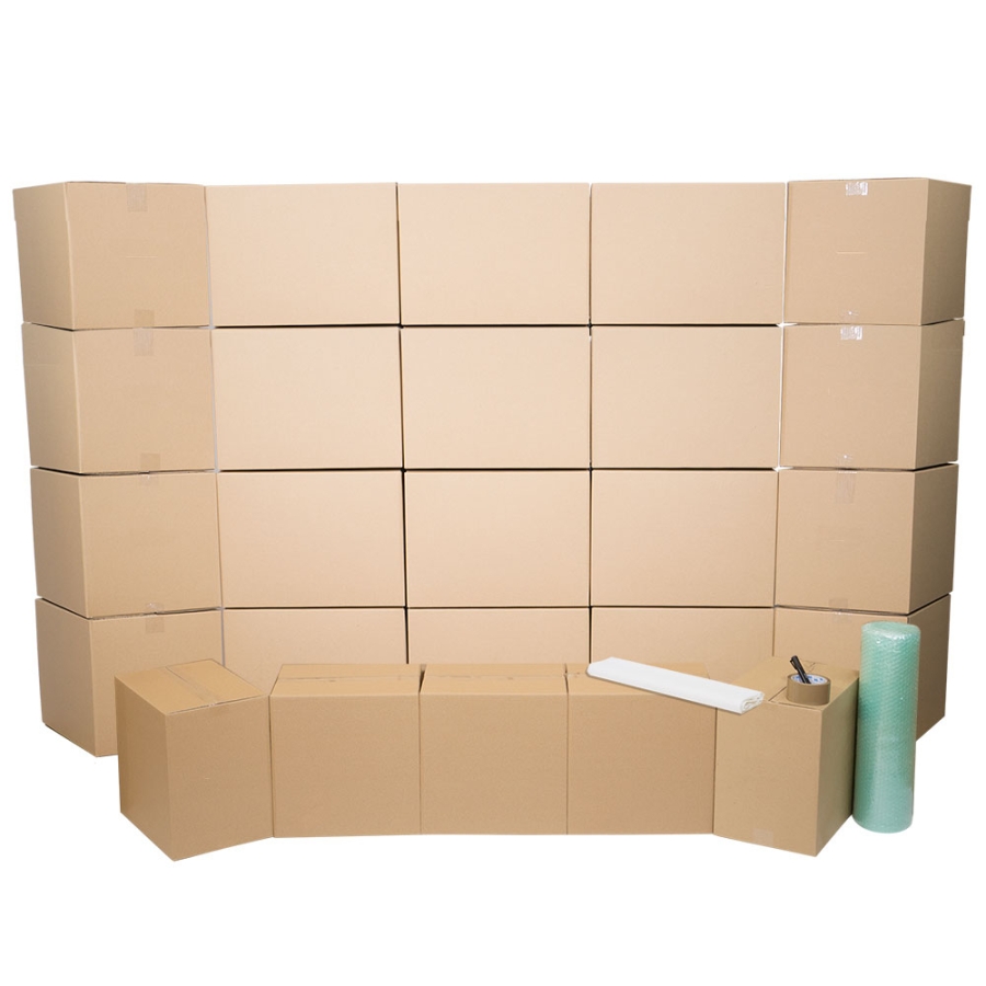2 Bedroom Economy Moving Boxes Pack